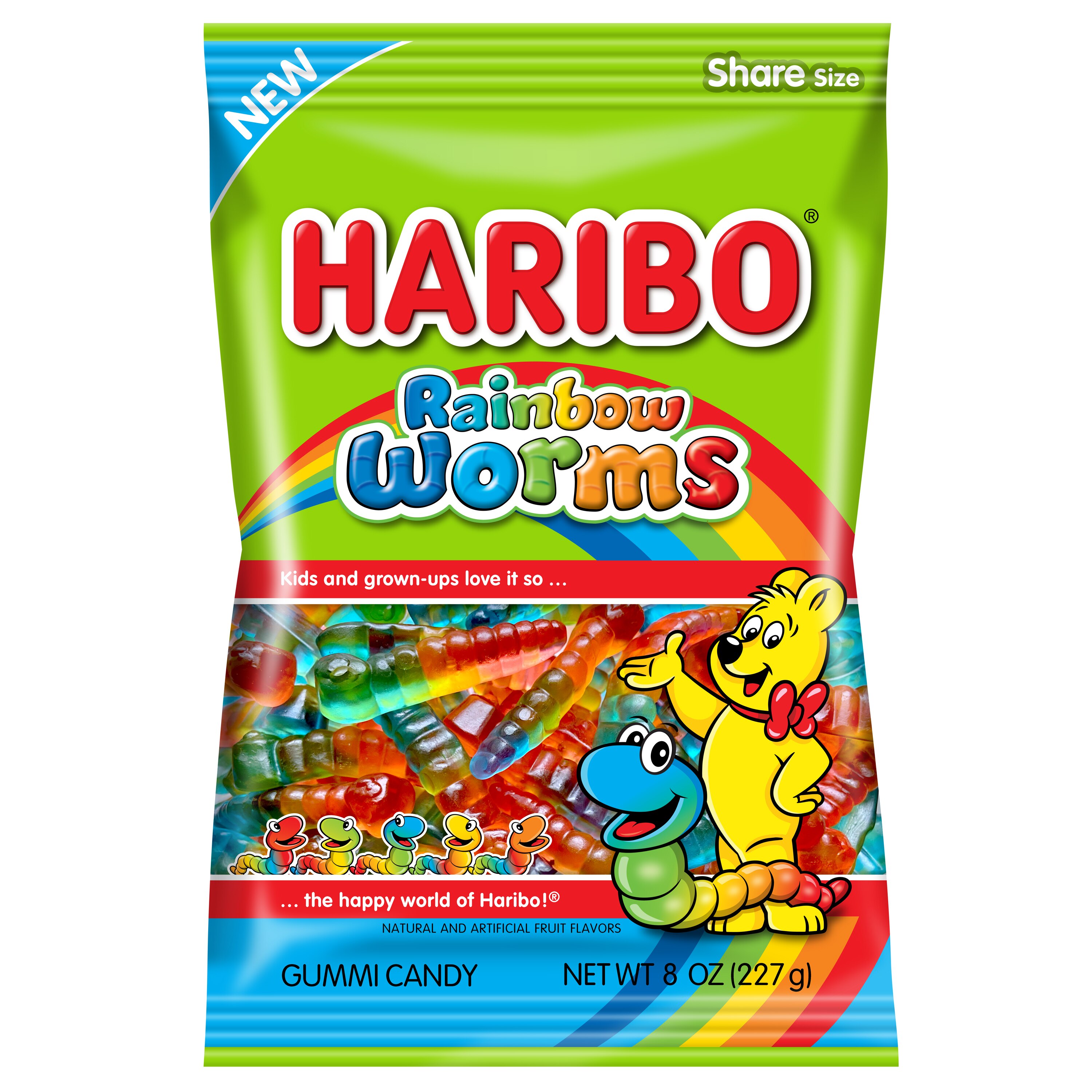 Haribo Rainbow Worms Gummi Candy, 8 OZ | Pick Up In Store TODAY at CVS Haribo Rainbow Worms Gummi Candy, 8 OZ | Pick Up In Store TODAY at CVS