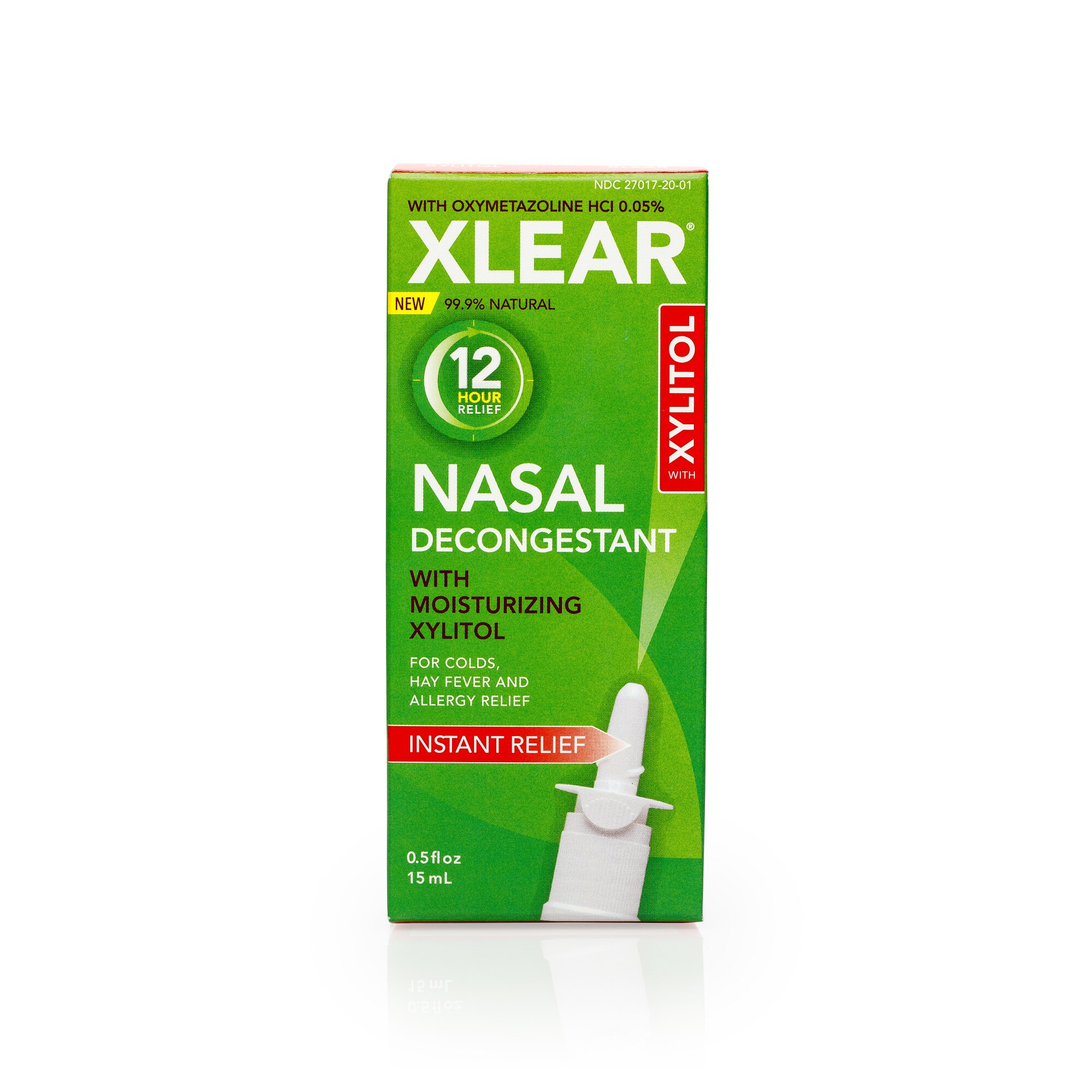 Xlear 12 Hour Decongestant Nasal Spray Xlear 12 Hour Decongestant Nasal Spray