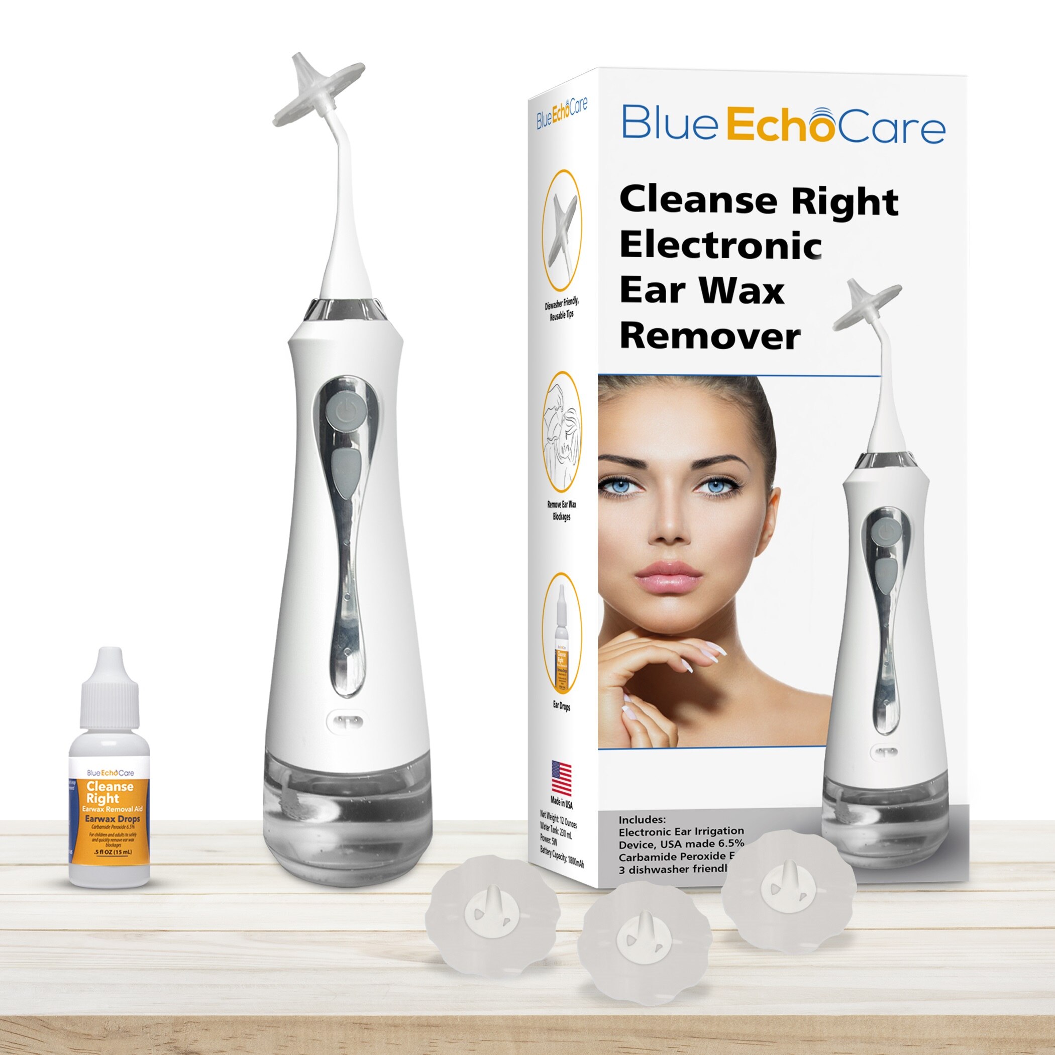 Cleanse Right Professional Electronic Ear Wax Remover Cleanse Right Professional Electronic Ear Wax Remover