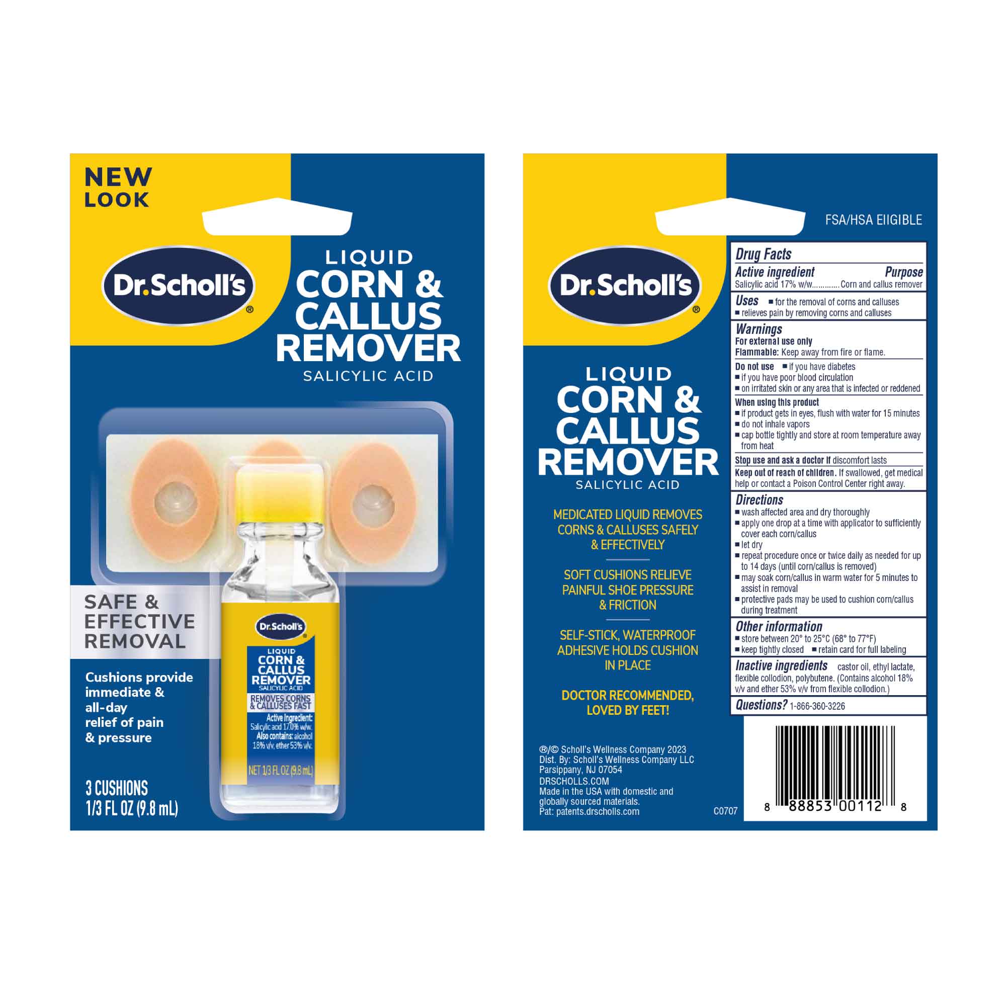 Dr. Scholl's Liquid Corn and Callus Remover Dr. Scholl's Liquid Corn and Callus Remover