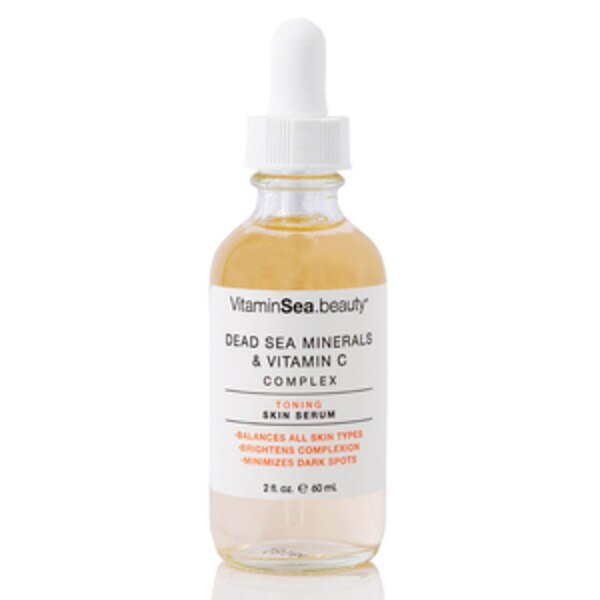 Vitaminsea Beauty Dead Sea Minerals And Vitamin C Toning Serum 2 Oz